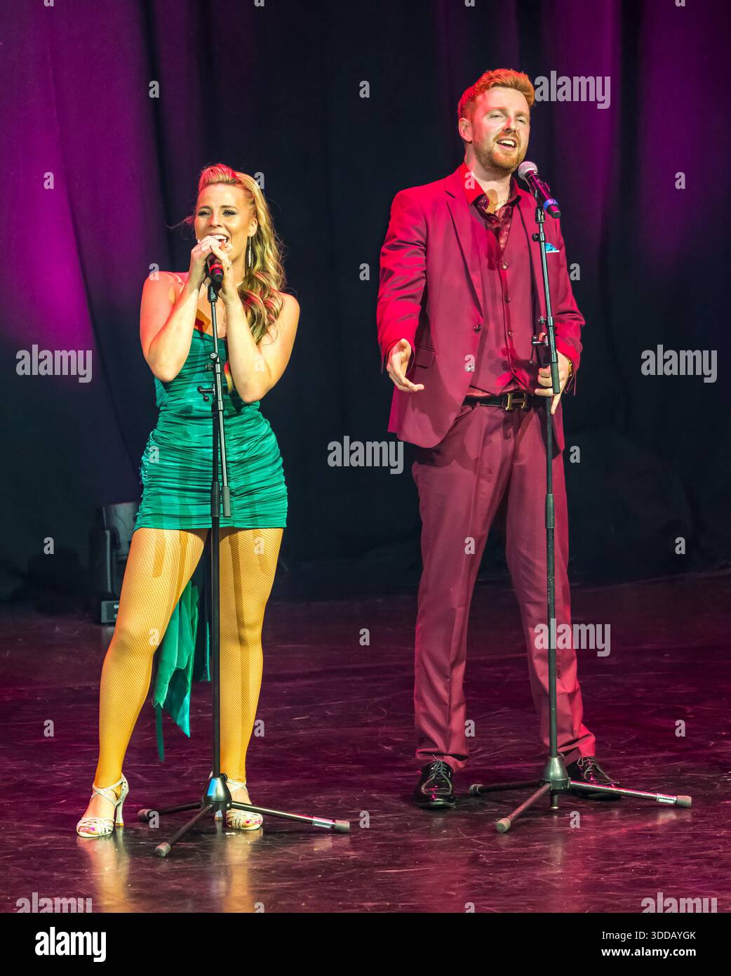 Footballers' Wives The Musical Fringe show, singers Assembly, Edinburgh ...