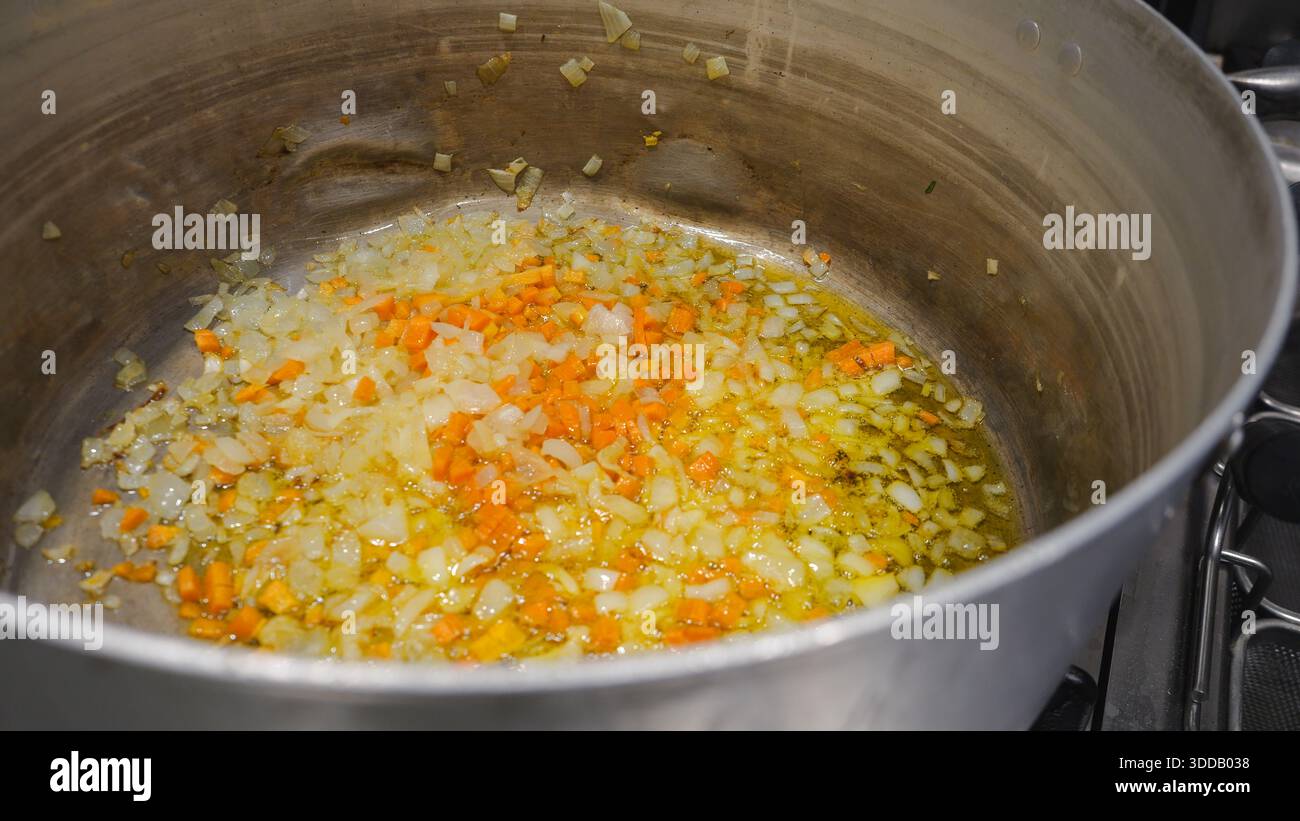 Chopped onions carrots gently hi-res stock photography and images - Alamy