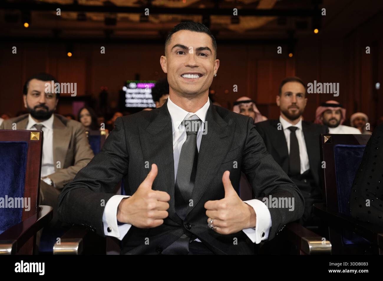 Dubai, United Arab Emirates. 28th Dec, 2025. Cristiano Ronaldo during ...