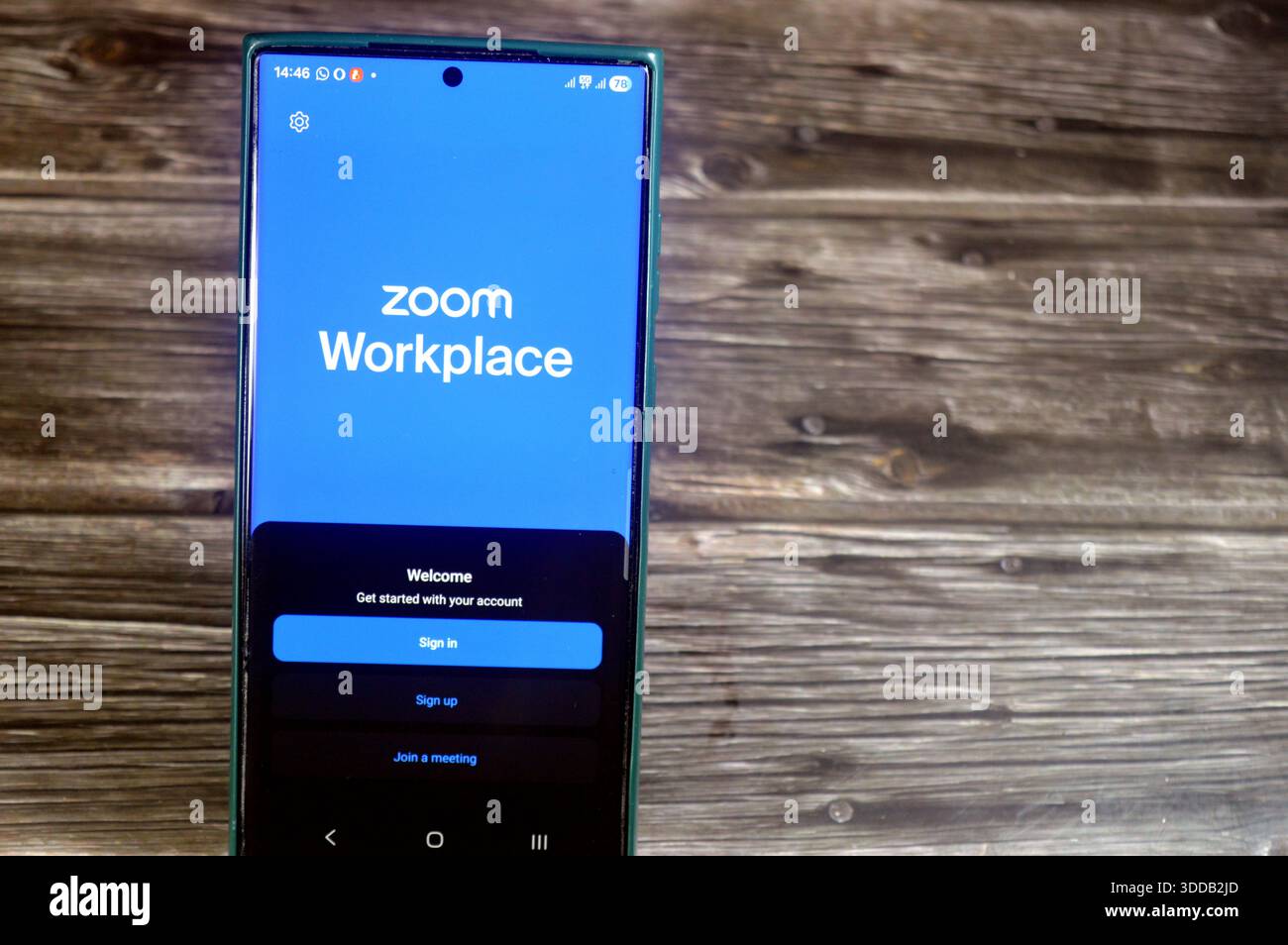 Cairo, Egypt, December 26 2025: Zoom Workplace, Zoom's AI-powered, open ...