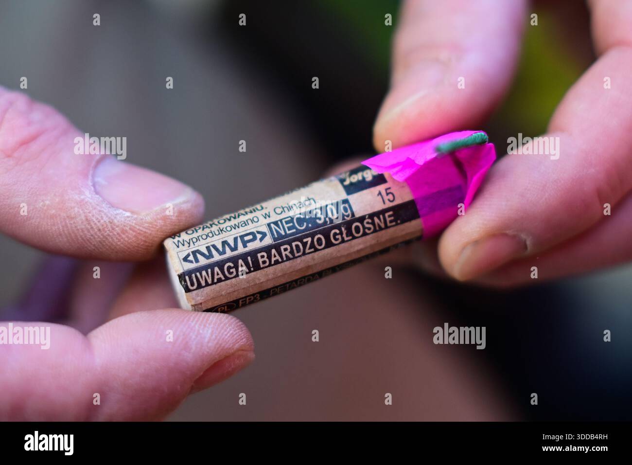 30 December 2025, Berlin: Steffen Hähnel, pyrotechnician for the Berlin ...