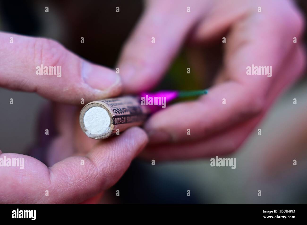 30 December 2025, Berlin: Steffen Hähnel, pyrotechnician for the Berlin ...