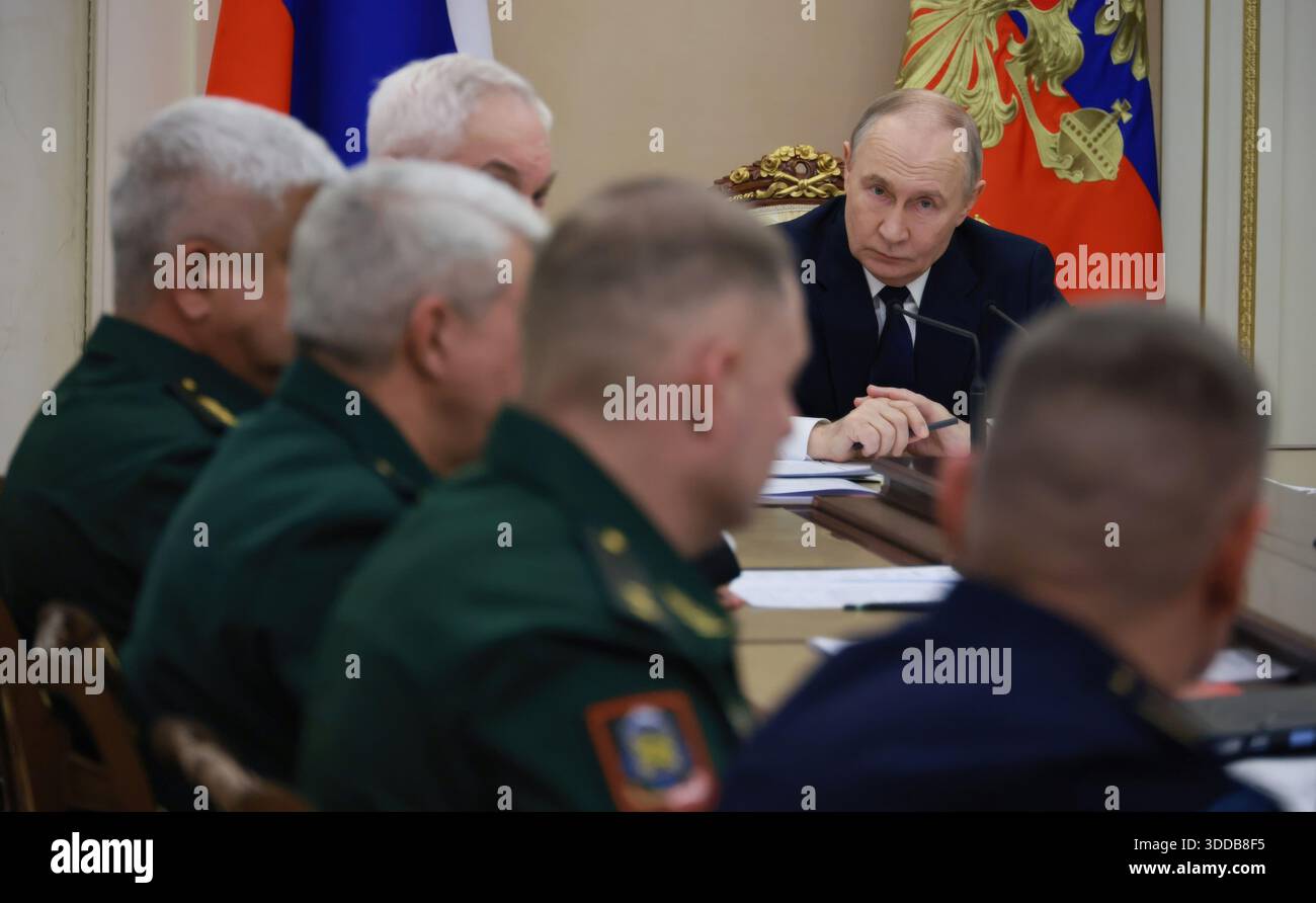 Moscow, Russia. 29 December, 2025. Russian President Vladimir Putin ...