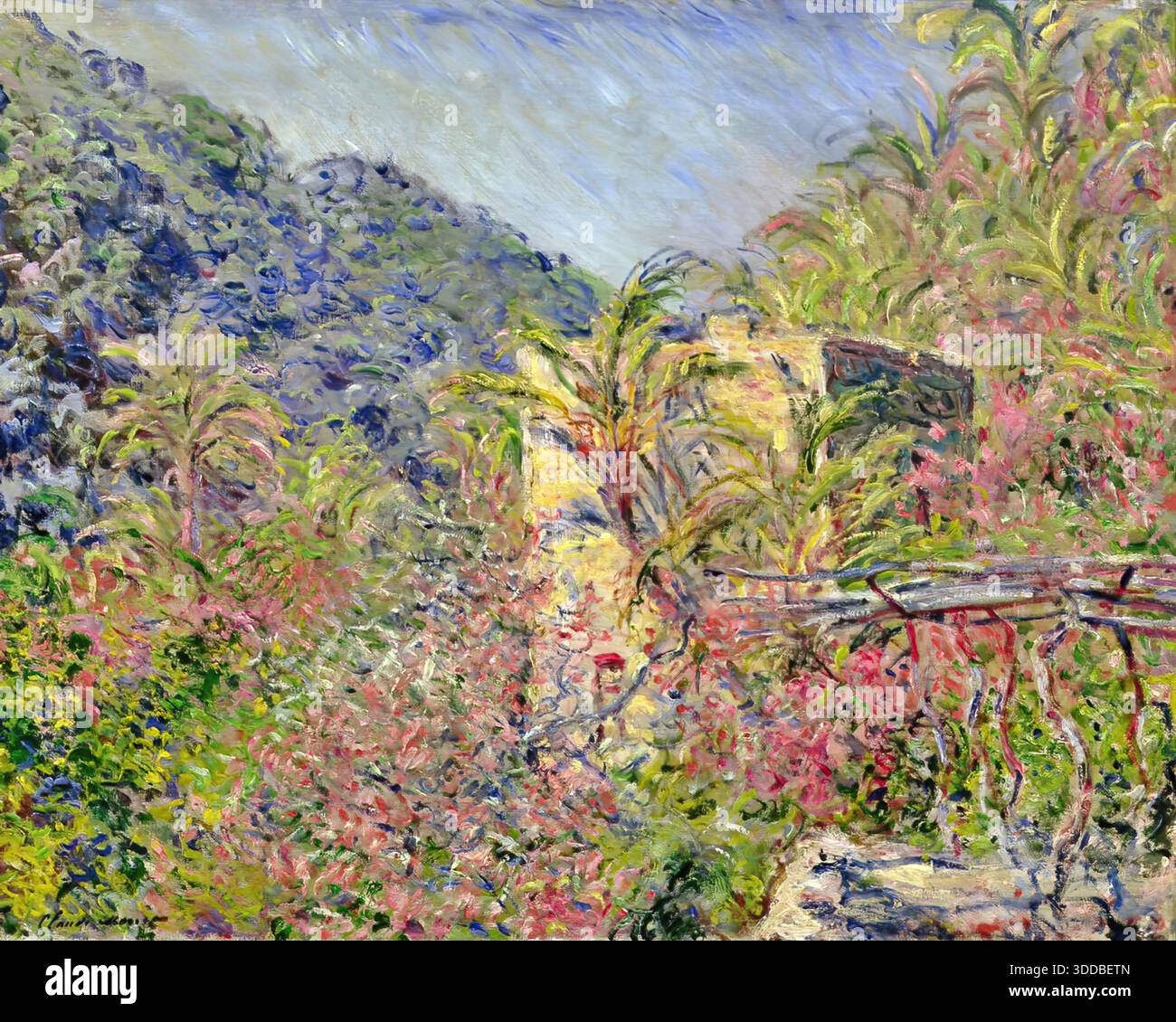 French artist painting on Stock Vector Images - Alamy