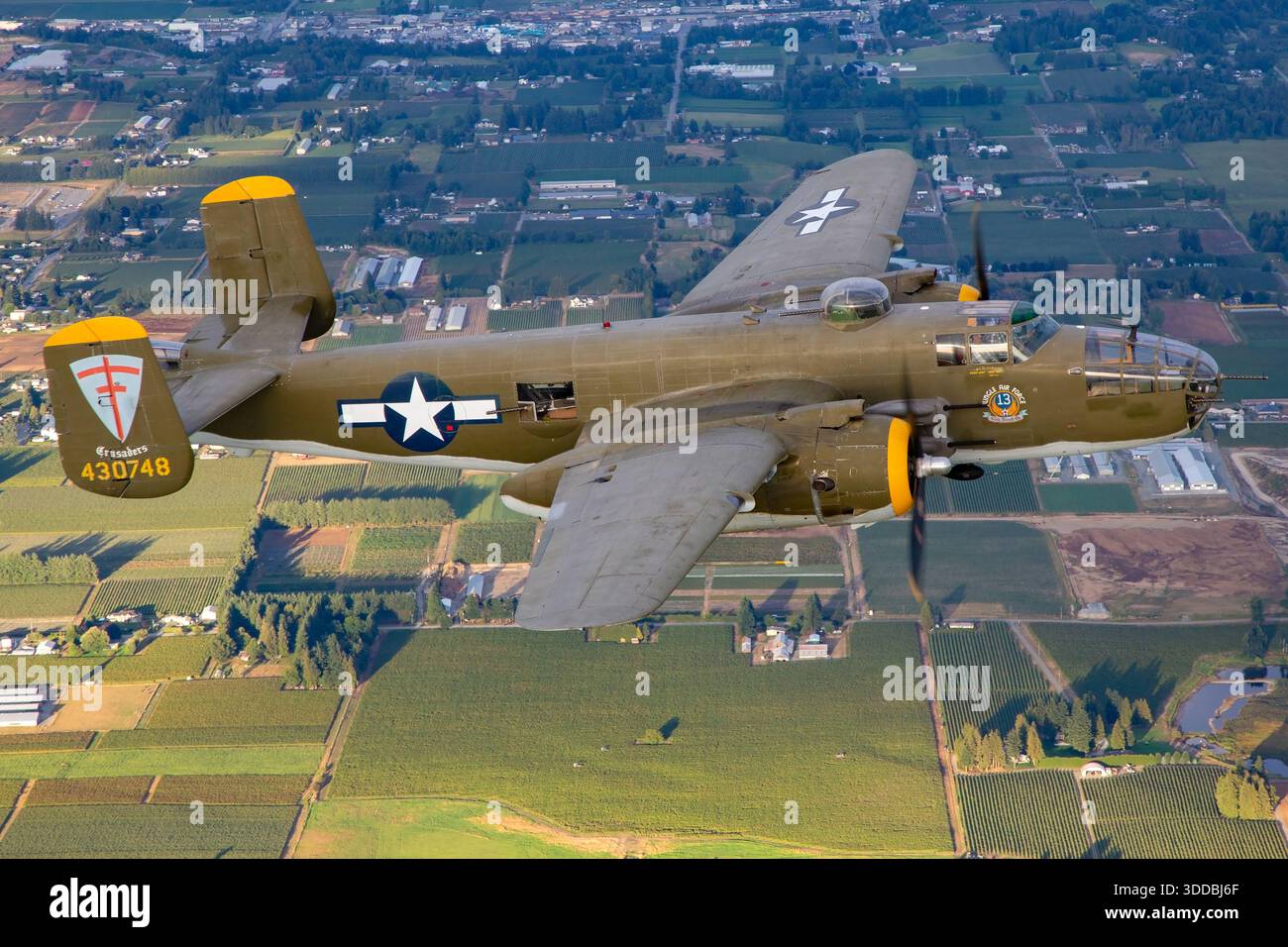 The U.S. Air Force North American B-25 Mitchell, N8195H, alternative ...