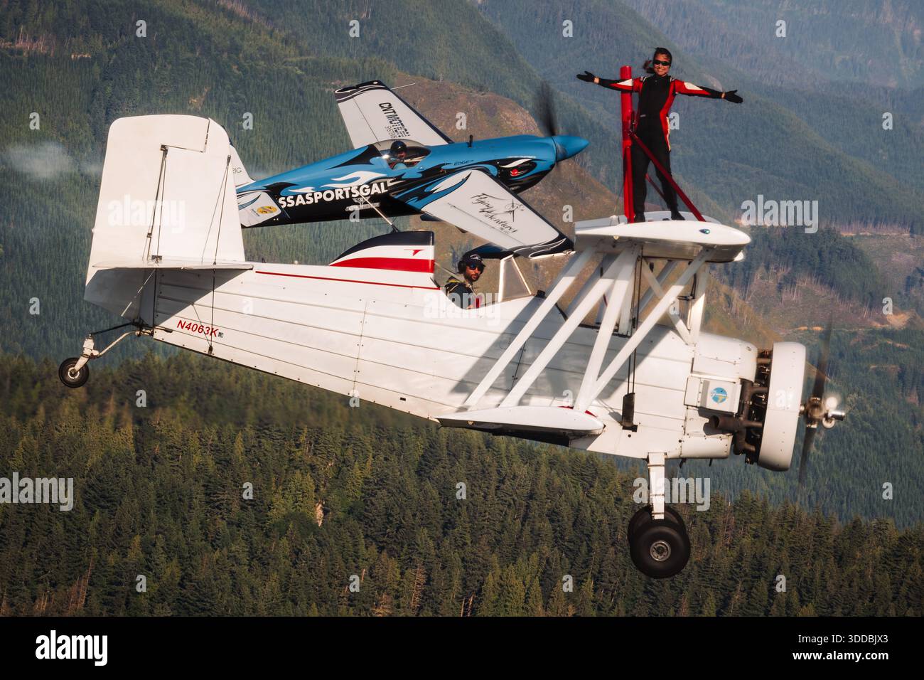 The Grumman G-164A Show-Cat, registration N4063K, serial 001, with ...
