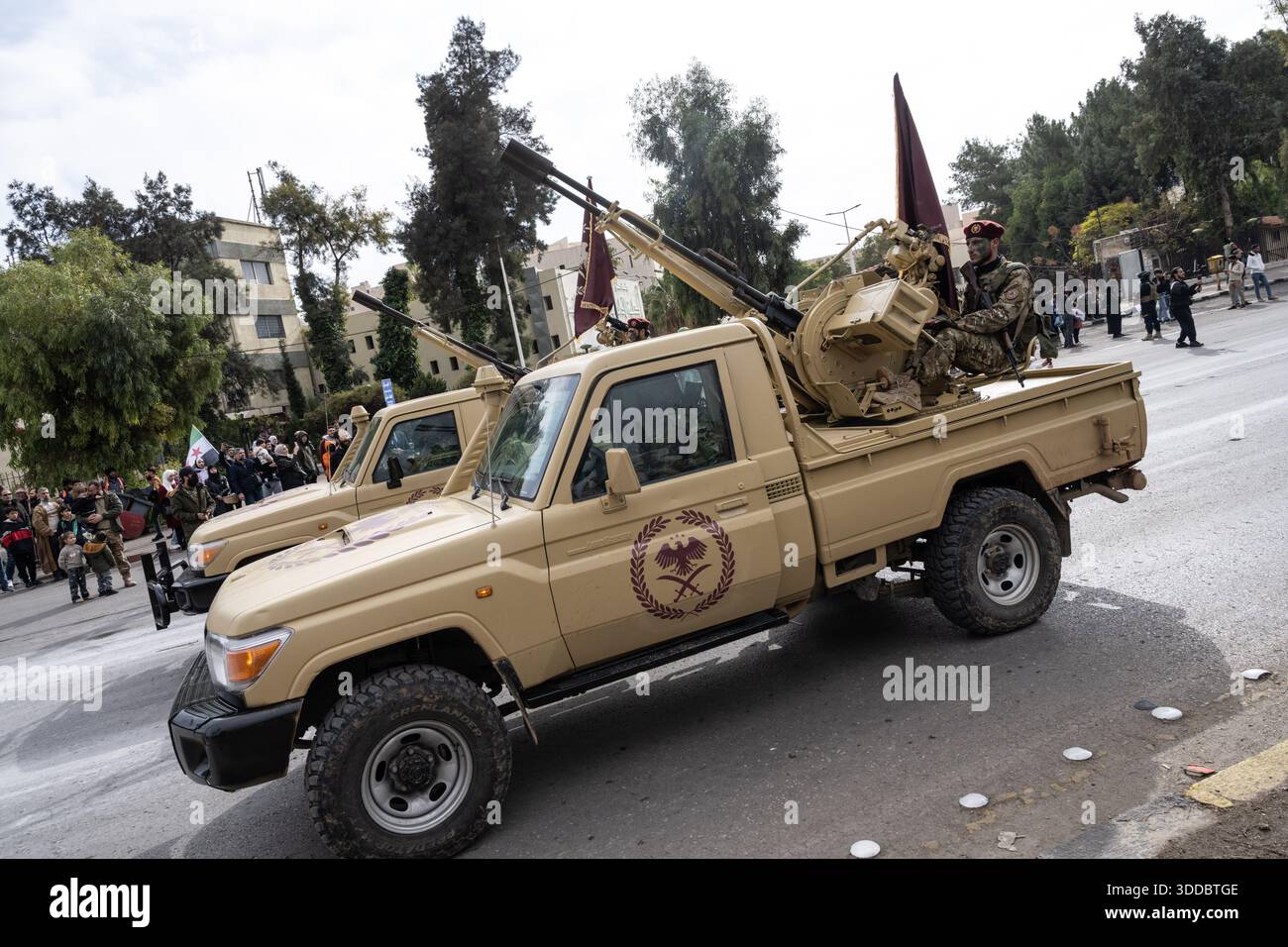 Damascus, Syria. December 8th 2025. The Syrian transitional government ...