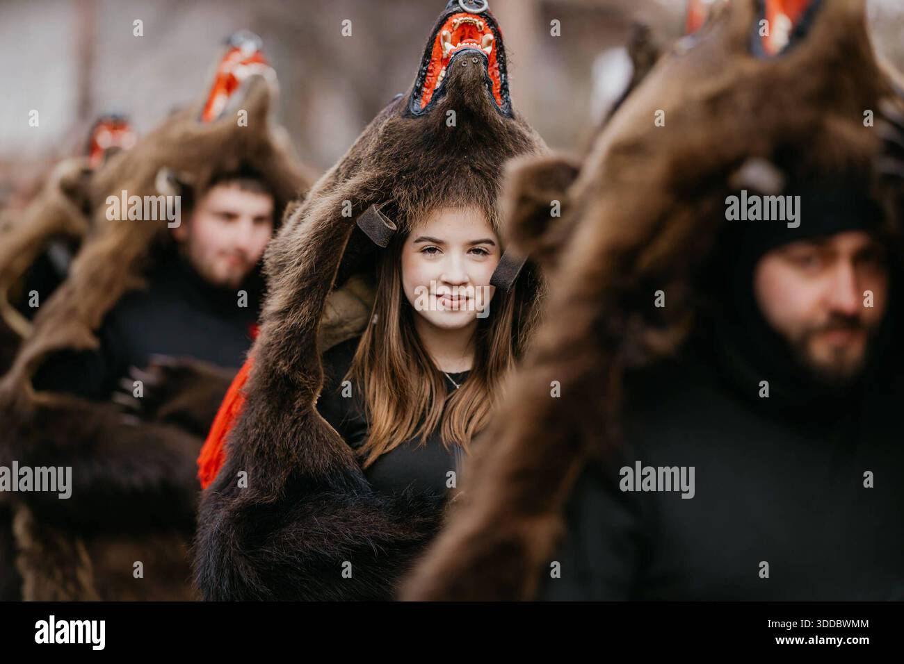 Bear Dance Tradition in Comanesti, Bacau, Romania Comanesti, Bacau ...