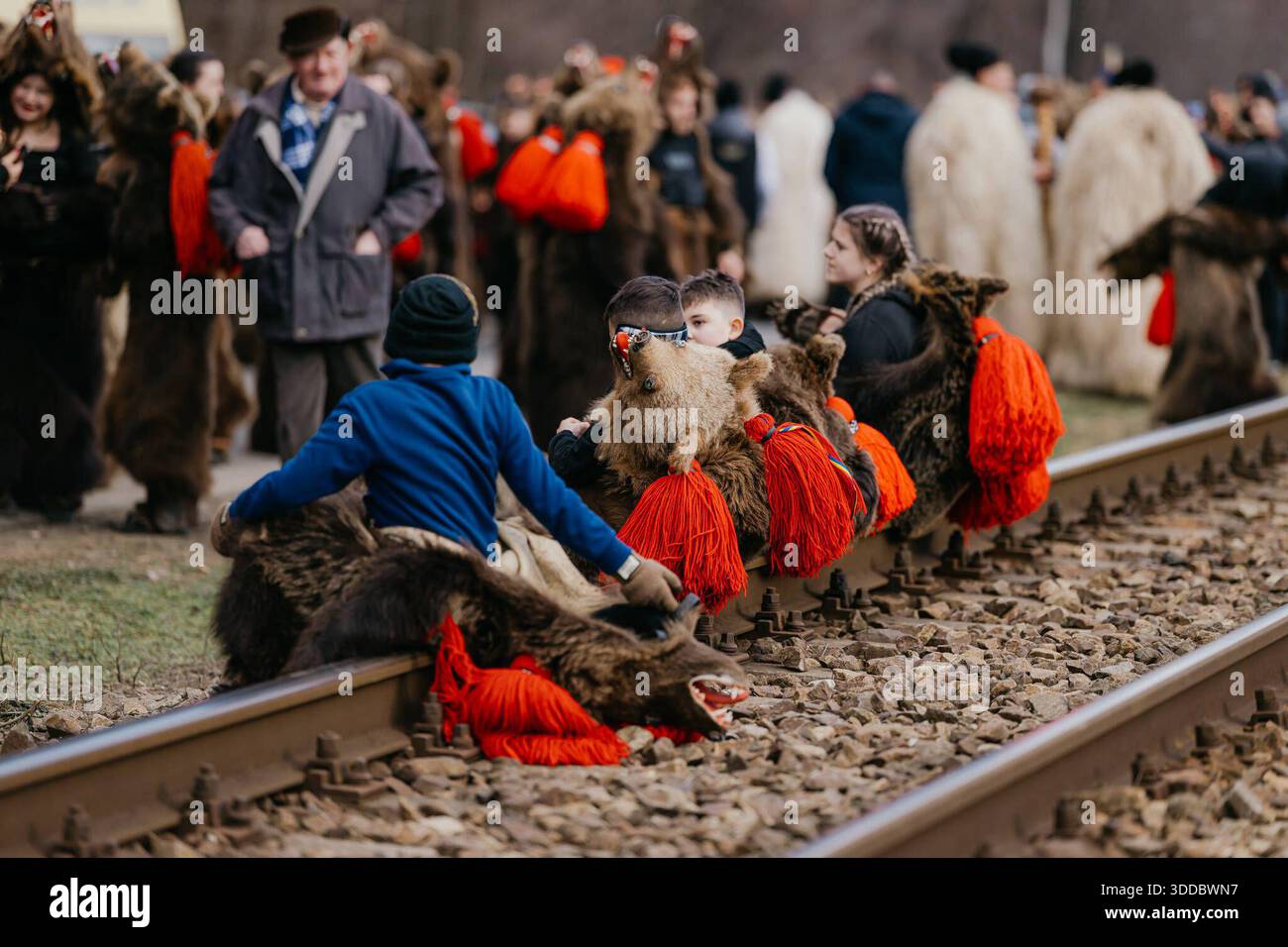 Bear Dance Tradition in Comanesti, Bacau, Romania Comanesti, Bacau ...