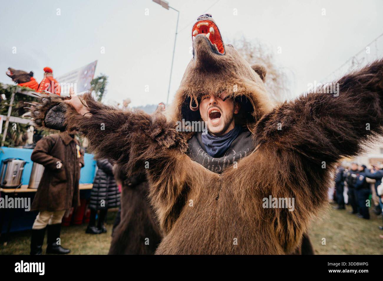 Bear Dance Tradition in Comanesti, Bacau, Romania Comanesti, Bacau ...