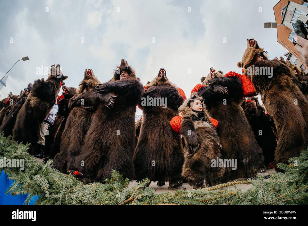 Bear Dance Tradition in Comanesti, Bacau, Romania Comanesti, Bacau ...