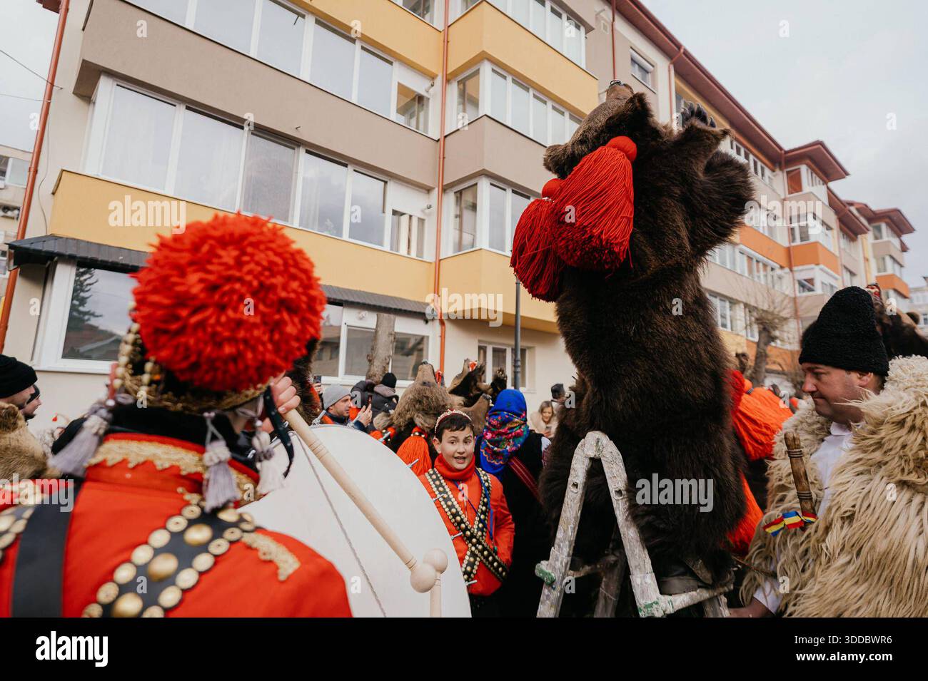 Bear Dance Tradition in Comanesti, Bacau, Romania Comanesti, Bacau ...