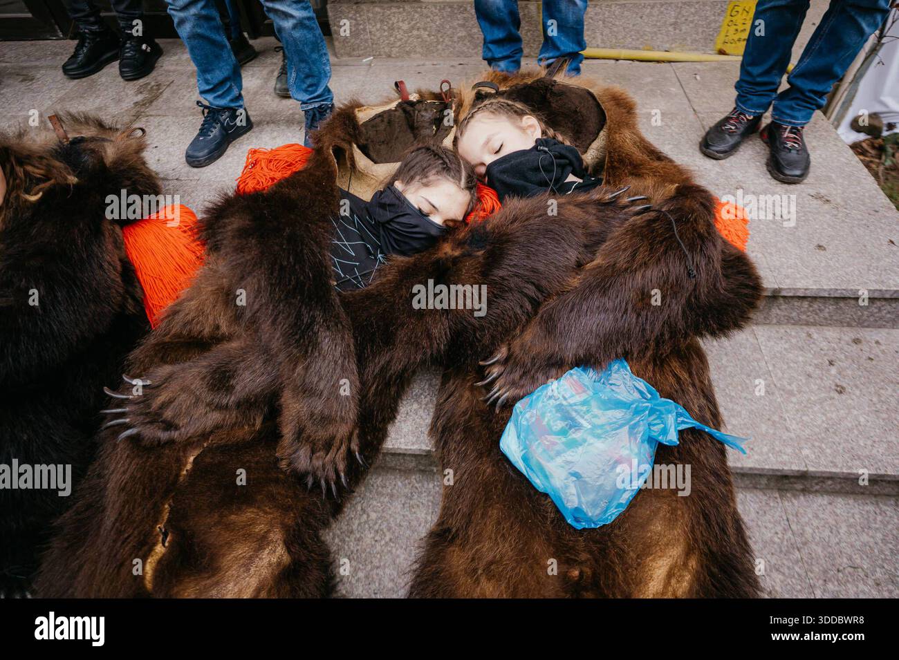 Bear Dance Tradition in Comanesti, Bacau, Romania Comanesti, Bacau ...