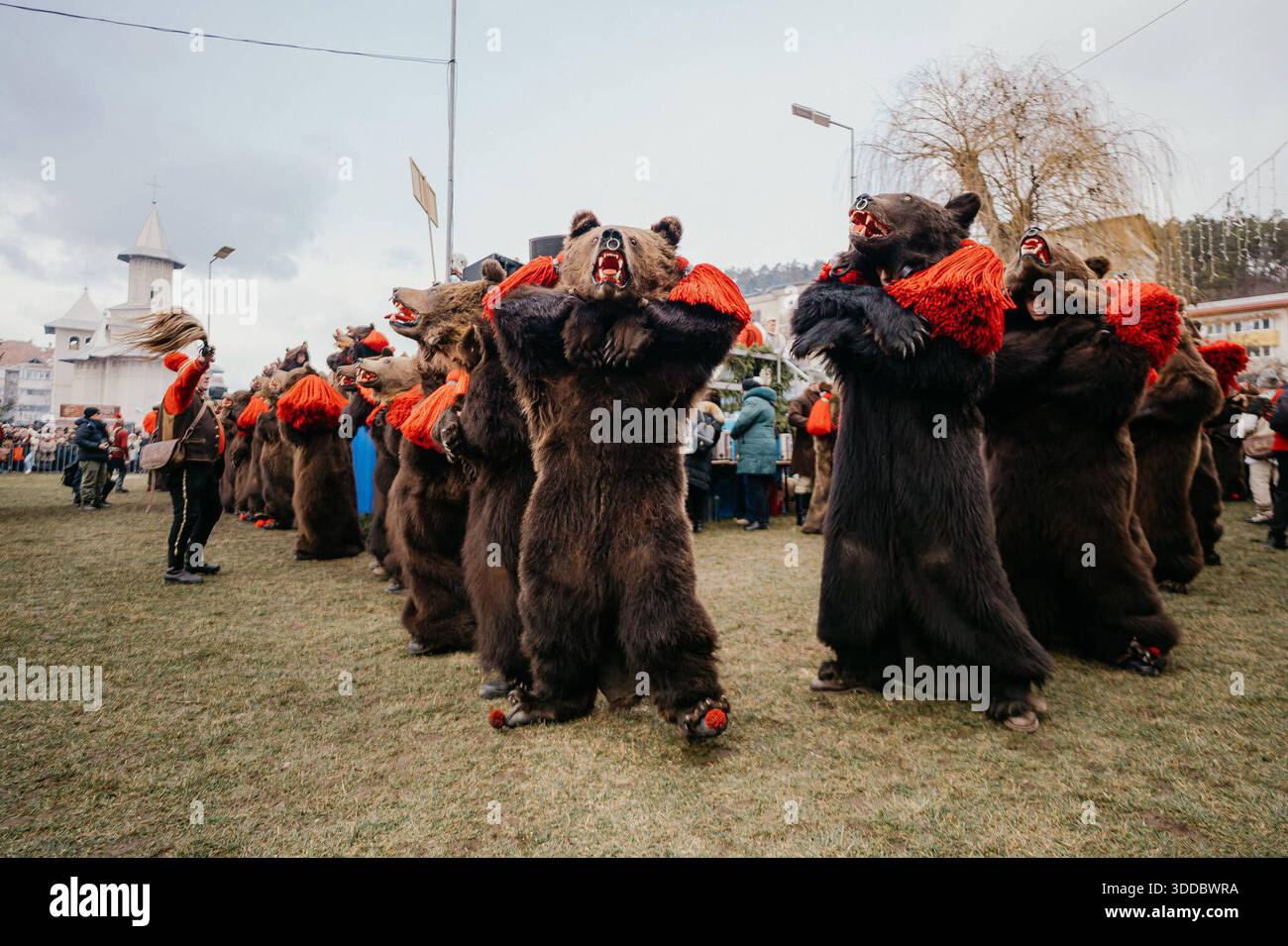Bear Dance Tradition in Comanesti, Bacau, Romania Comanesti, Bacau ...