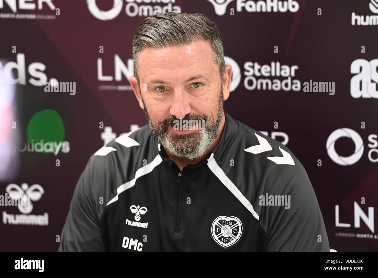 Oriam,Edinburgh.Scotland .UK.30th Dec 25 Hearts Press Conference for ...