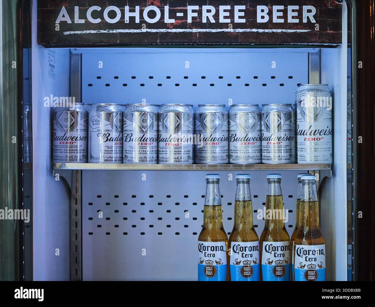 Les bières sans alcool Budweiser Zero et Corona Cero sont présentées ...