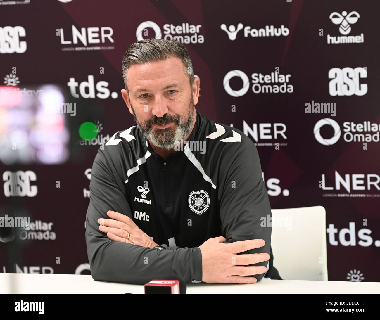 Hearts press conference for scottish premiership match v livingston hi ...
