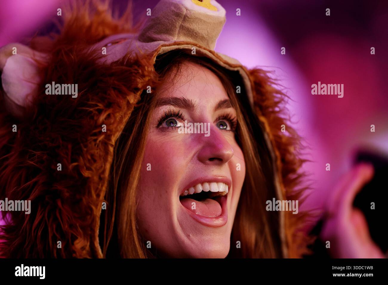 A darts fan on day seventeen of the Paddy Power World Darts ...