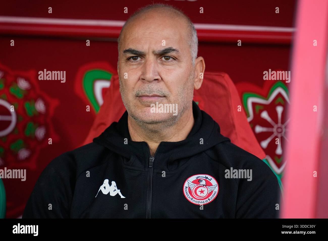 Tunisia's head coach Sami Trabelsi during the Africa Cup of Nations ...