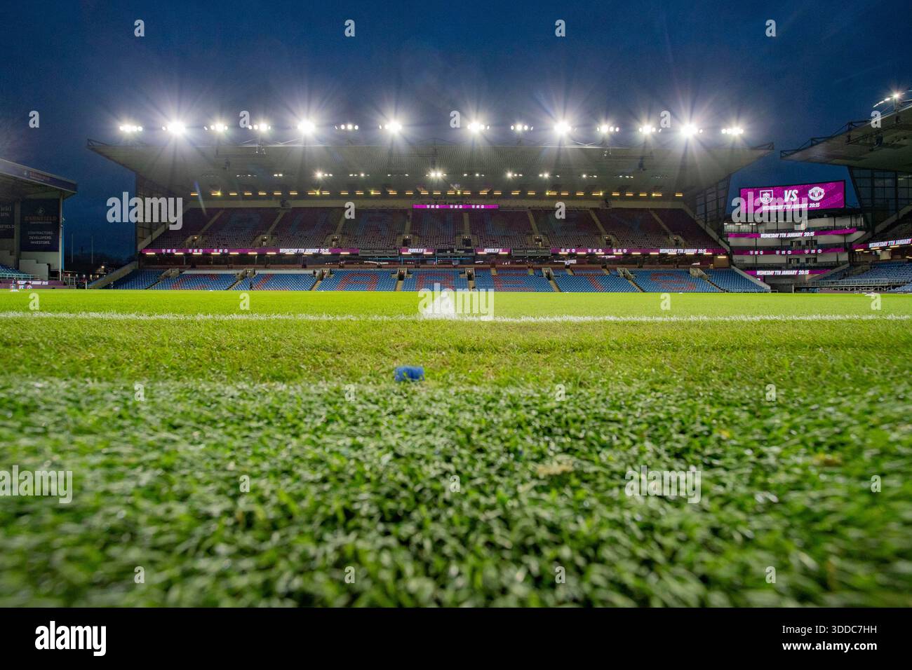 General view of Turf Moor stadium during the Premier League match ...