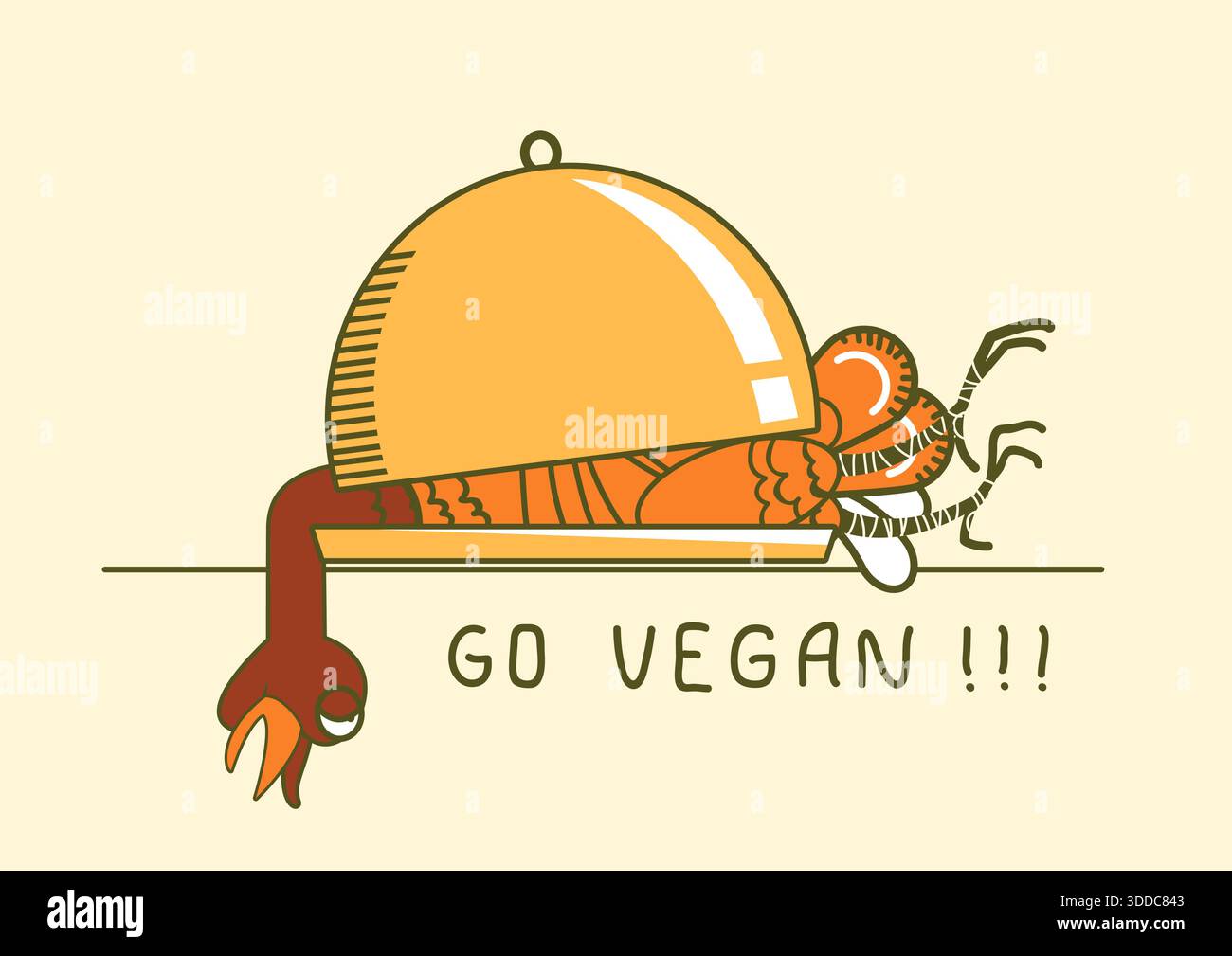 Go vegan color symbol Stock Vector Images - Alamy