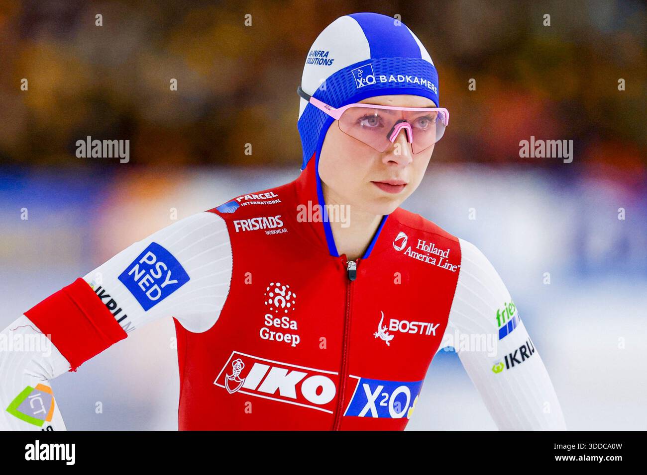 Joy Beune of Team IKO X2O looks on before competing on the Women's ...