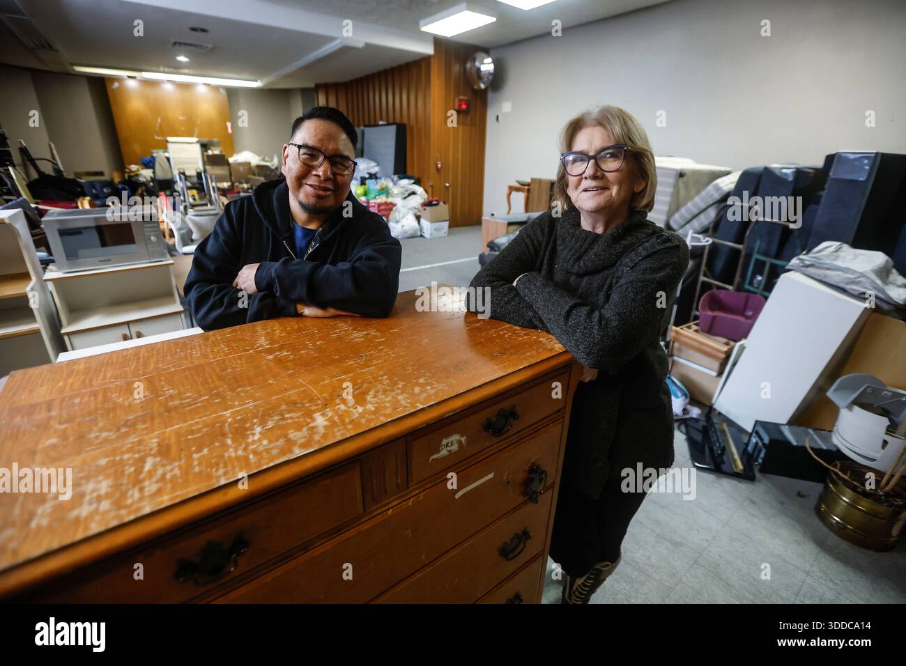 Marion Willis, right, executive director and founder, and Claudemier ...