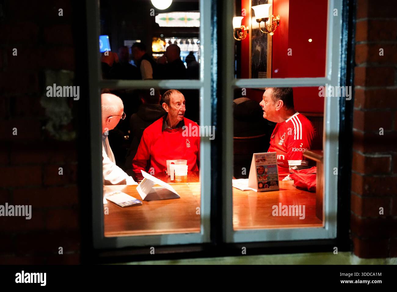 Nottingham Forest fans ahead of the Premier League match at the City ...