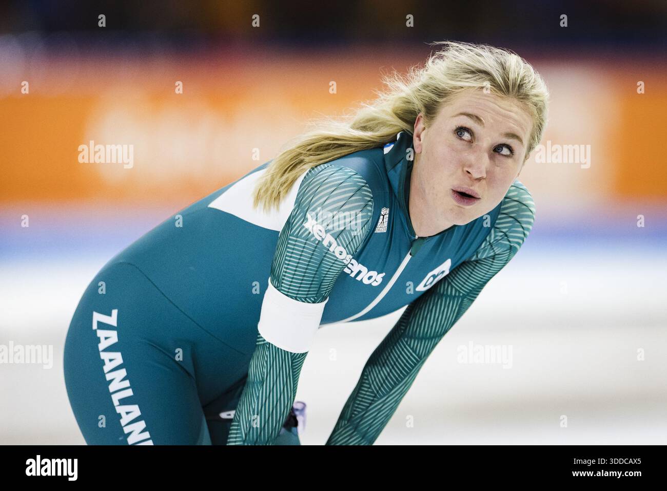 HEERENVEEN - Merel Conijn in action during the women's 5000m on the ...