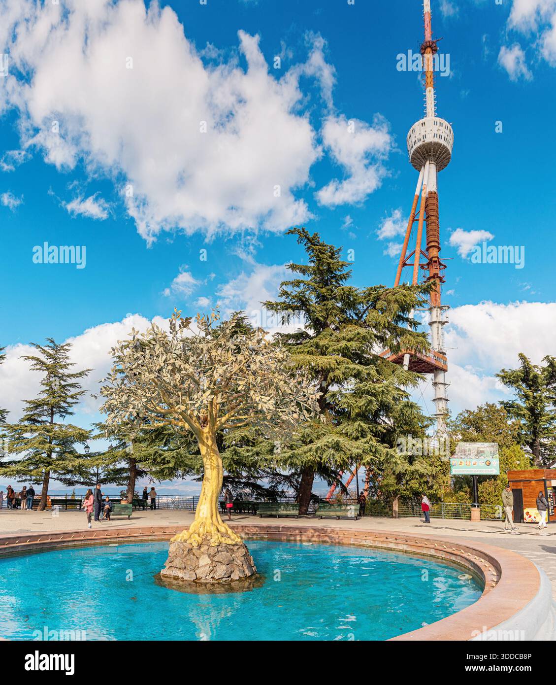 2 November 2025, Tbilisi, Georgia: TV Tower standing tall above ...