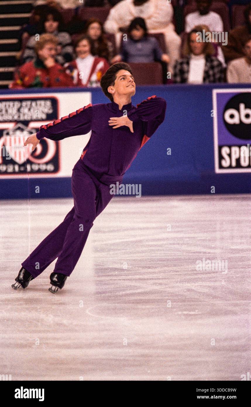 Paul Wylie (USA) at the 1996 USPS Challenge Stock Photo - Alamy
