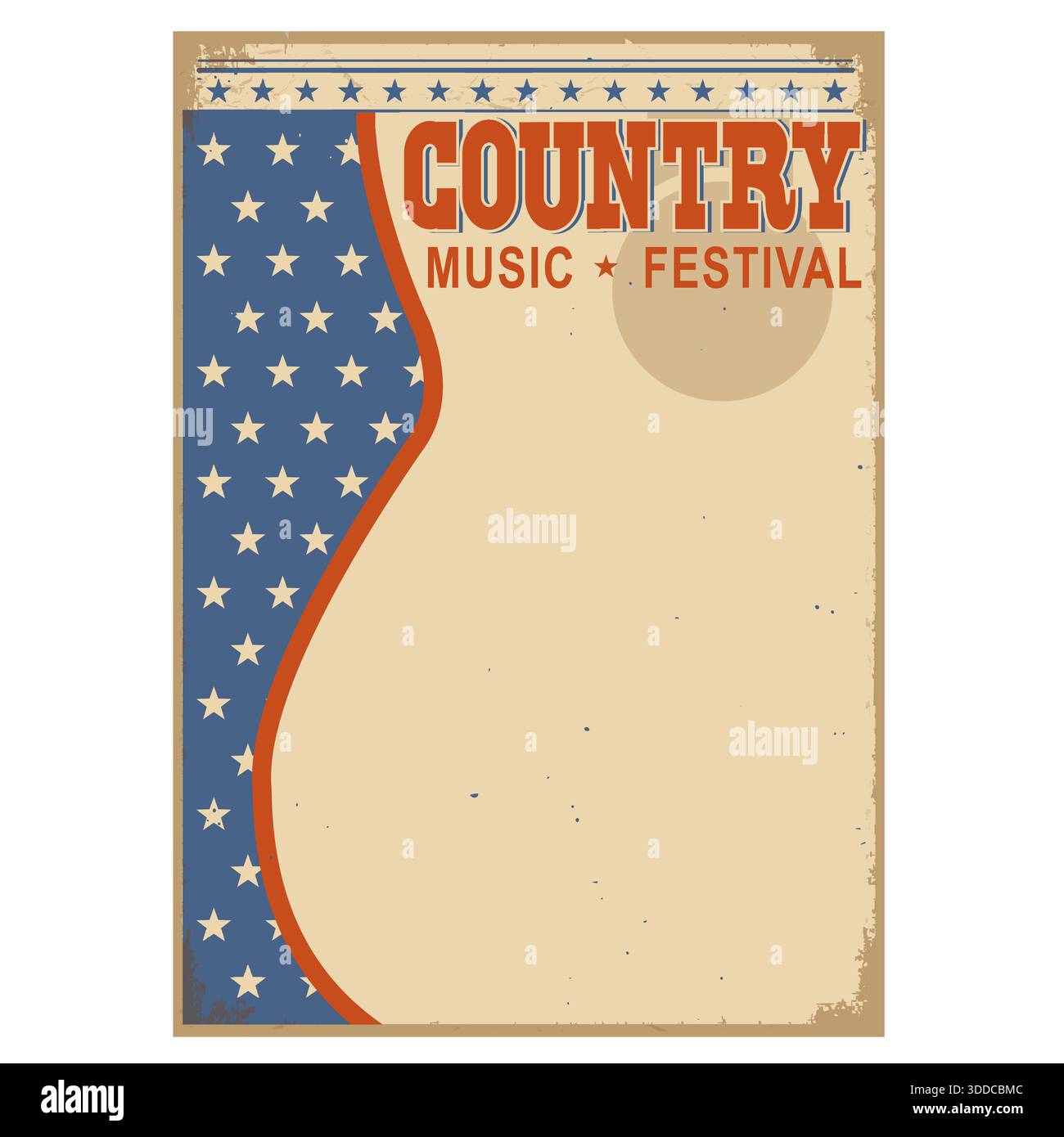 Western country music poster Cut Out Stock Images & Pictures - Alamy