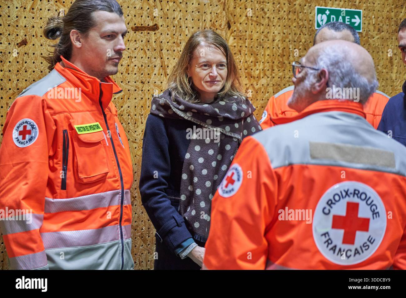 December 30, 2025, Lyon, Aura, Country: Croix-Rouge FranÃ§aise ...