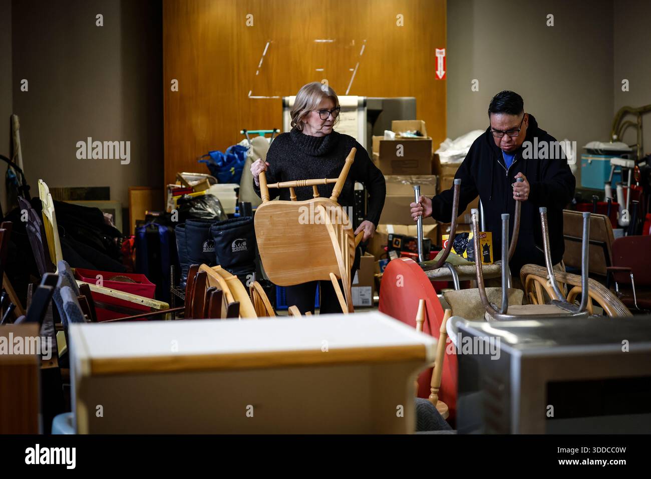 Marion Willis, left, executive director and founder, and Claudemier ...