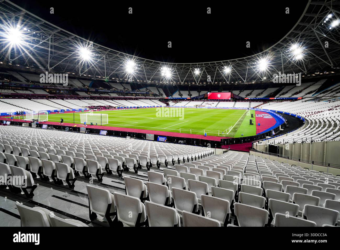 A stadium image prior to kick off during the Premier League match West ...