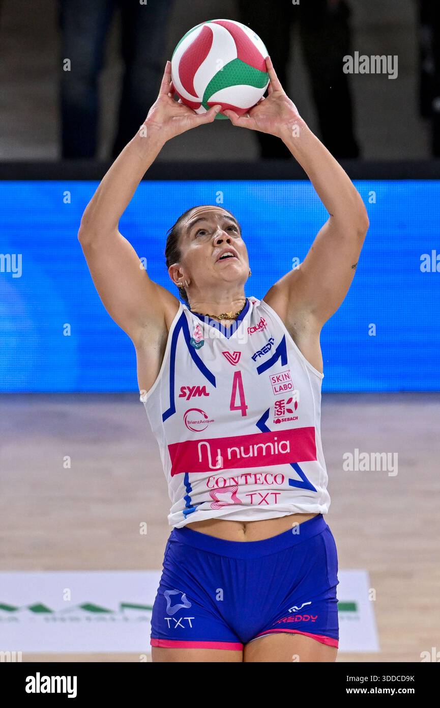 Francesca Bosio of Numia Vero Volley Milano during Savino Del Bene ...