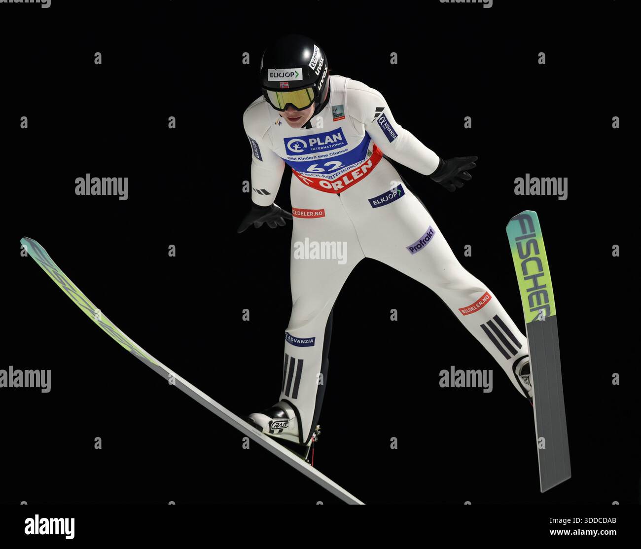 STROEM Anna Odine of Norway soars in the air during the qualification ...