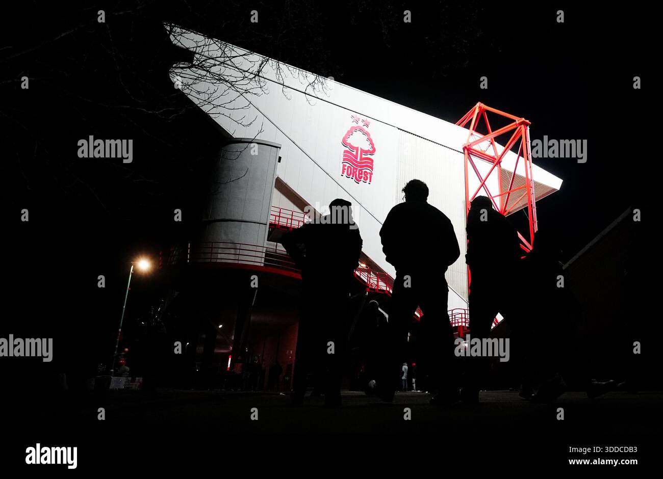 Nottingham Forest fans ahead of the Premier League match at the City ...