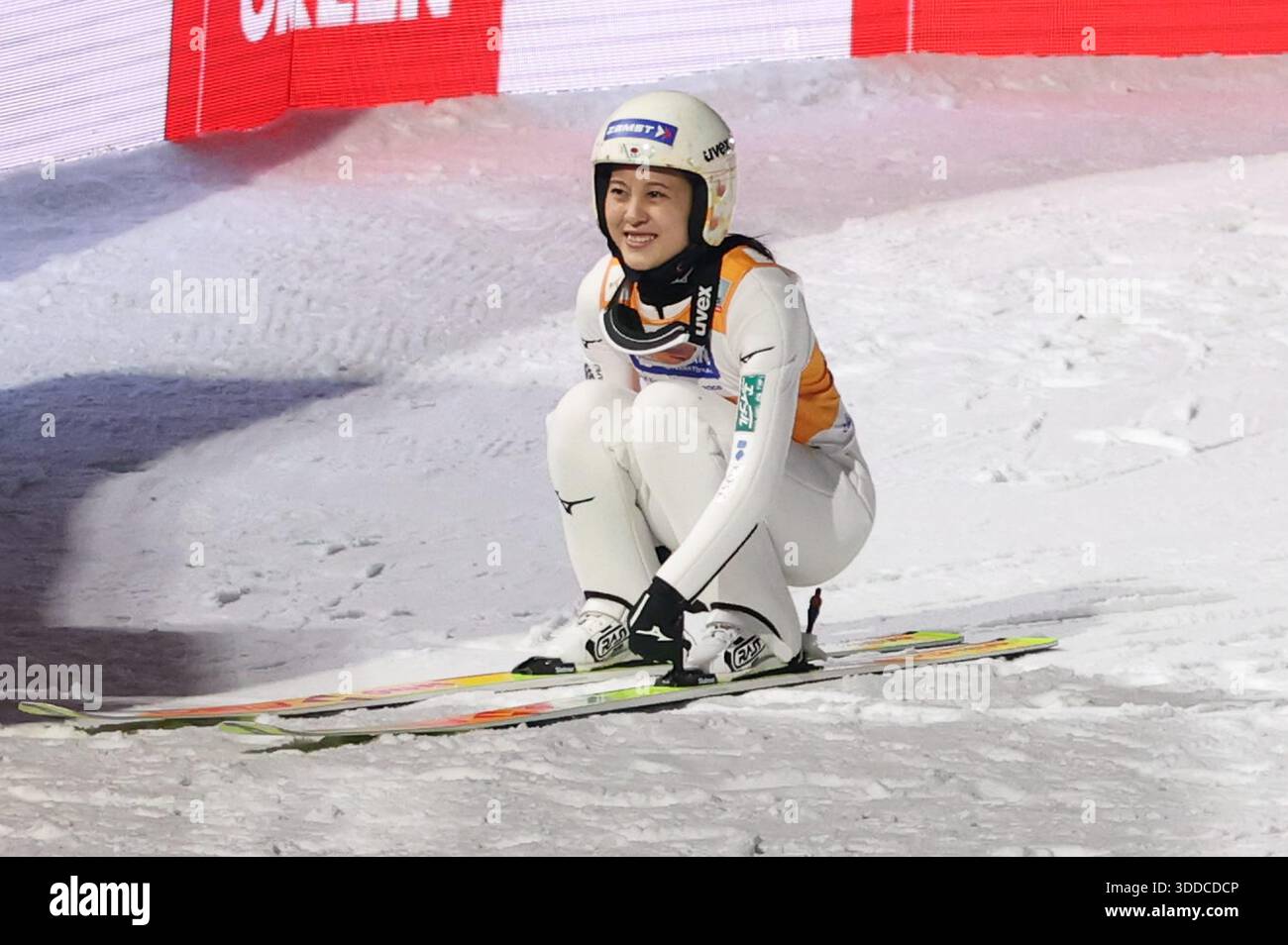 MARUYAMA Nozomi of Japan reacts during the qualification of the women's ...