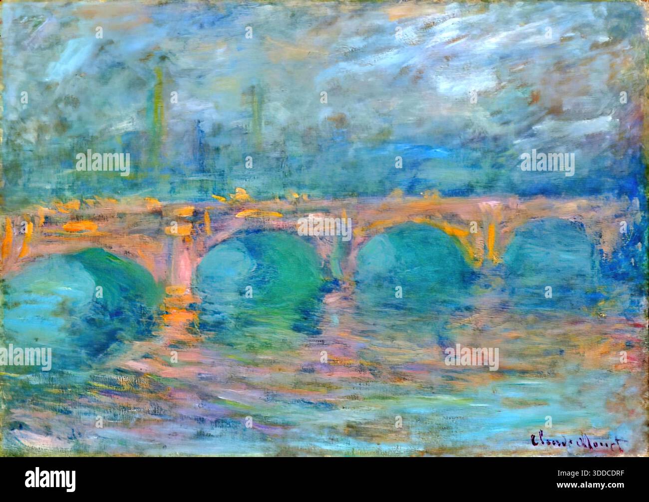 The waterloo sunset Stock Vector Images - Alamy