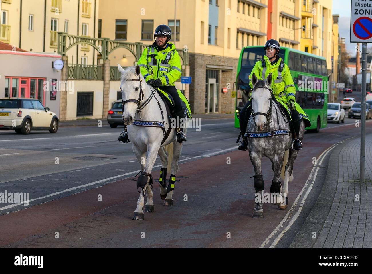Mounted section rider hi-res stock photography and images - Alamy