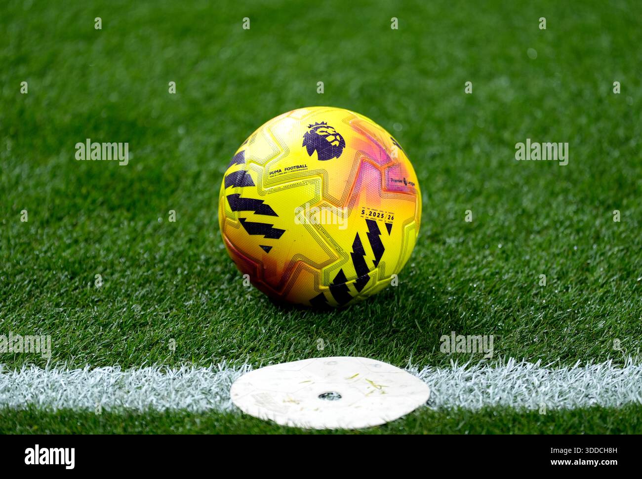 A Puma match ball ahead of the Premier League match at Turf Moor ...