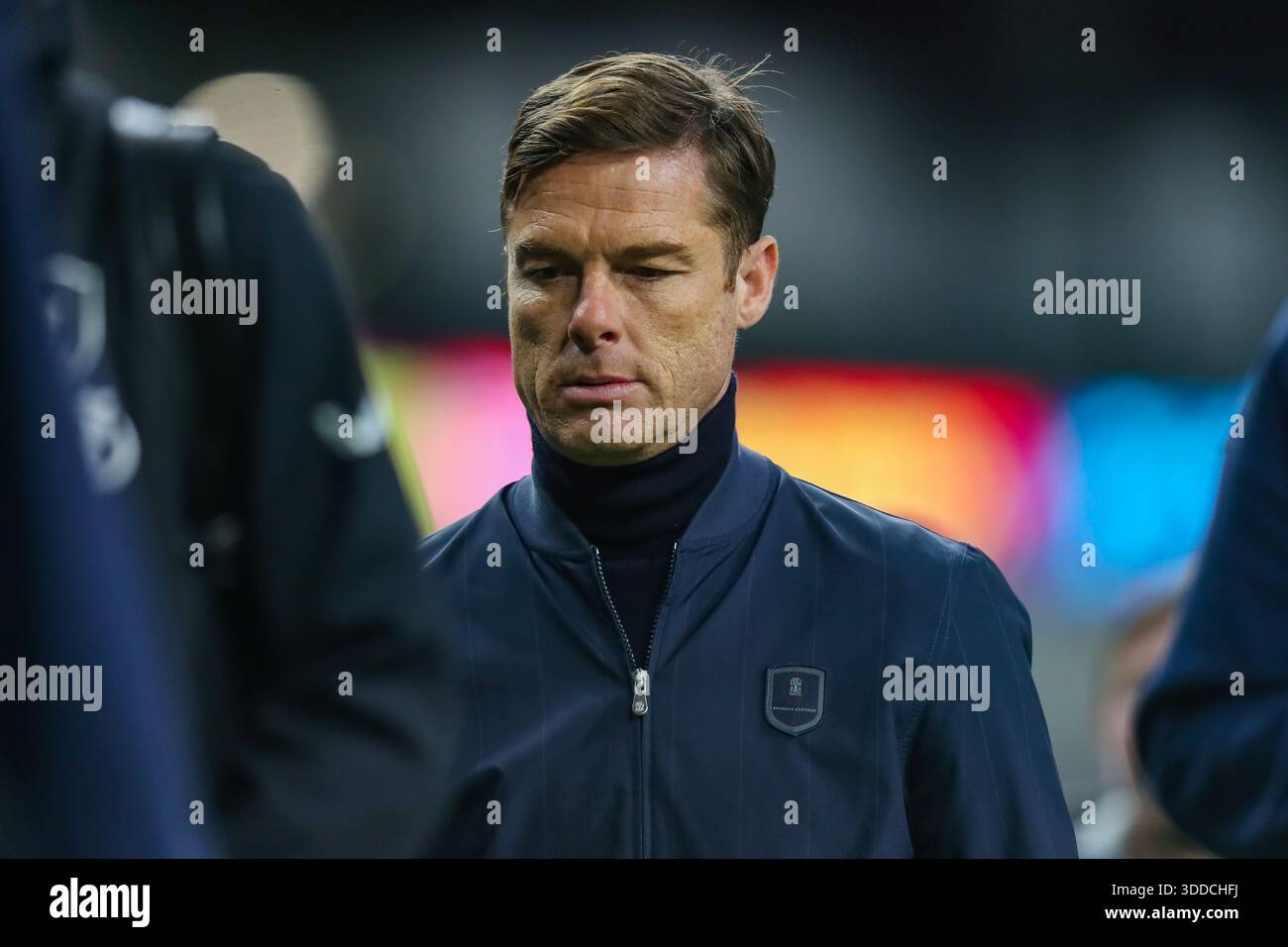 Scott Parker Manager Of Burnley Arrives during the Burnley v Newcastle ...