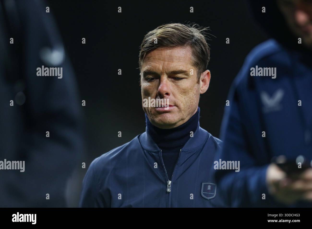 Scott Parker Manager Of Burnley Arrives during the Burnley v Newcastle ...