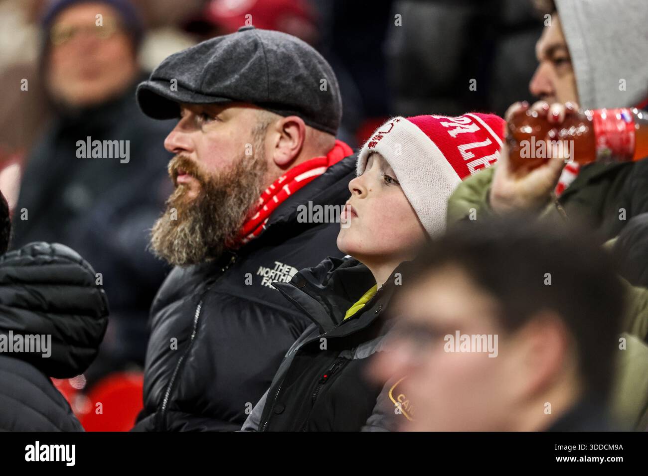 Nottingham Forest fans during the Premier League match Nottingham ...