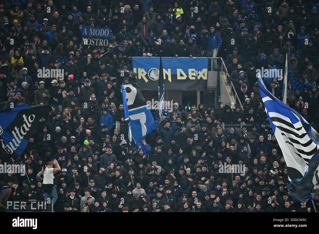 Fans the Italian championship Serie A 2025-2026 football match between ...