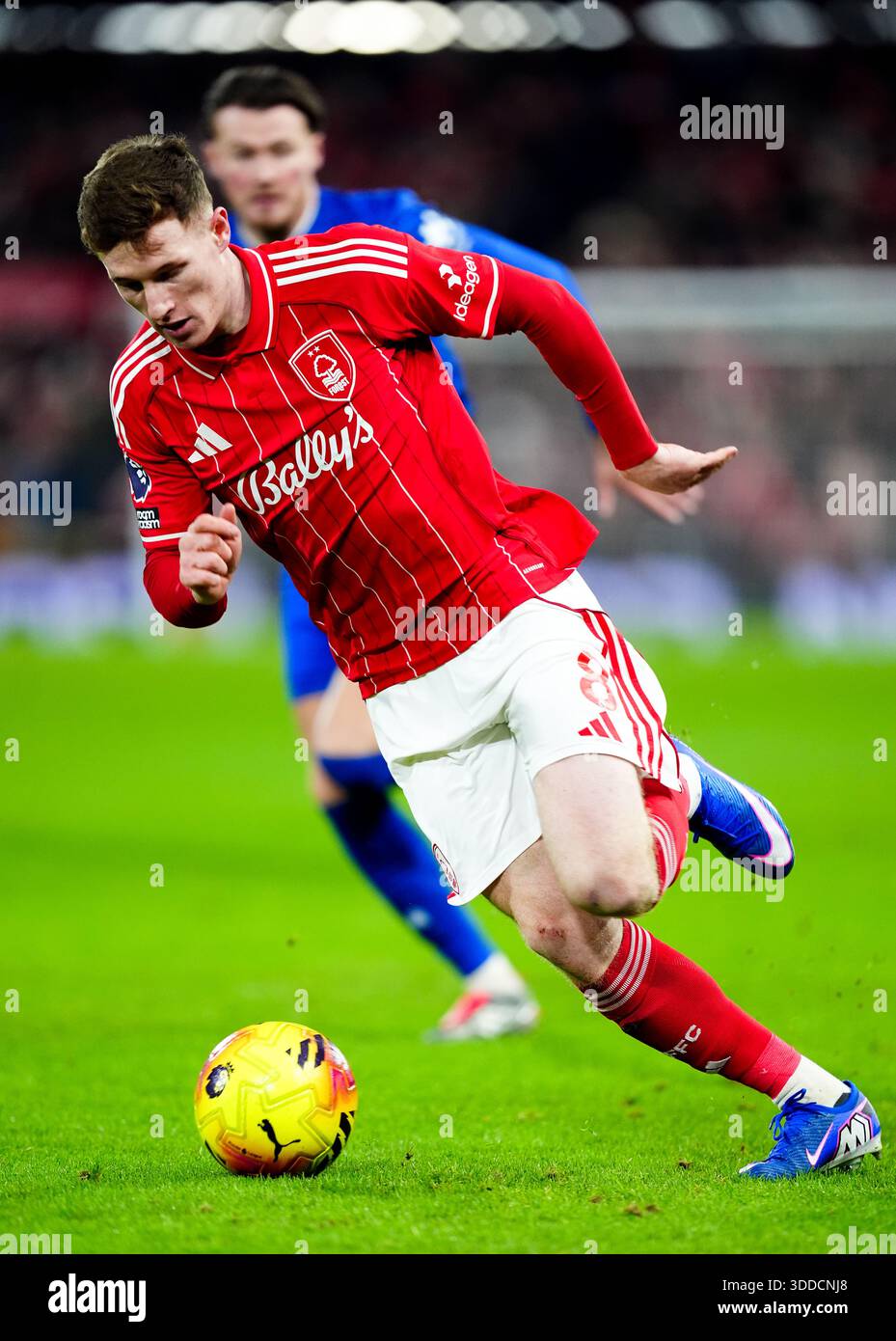 Nottingham Forest's Elliot Anderson during the Premier League match at ...