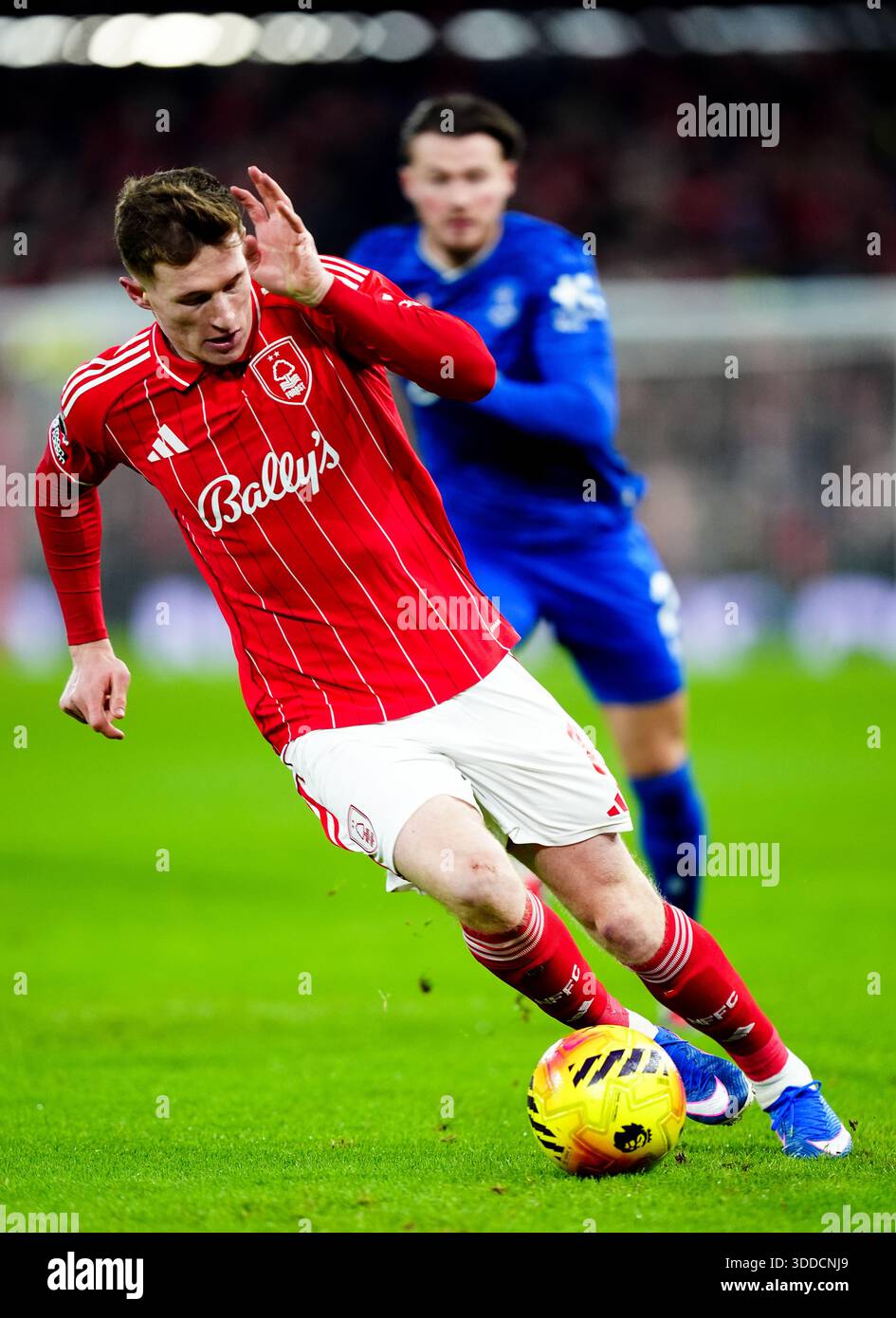 Nottingham Forest's Elliot Anderson during the Premier League match at ...