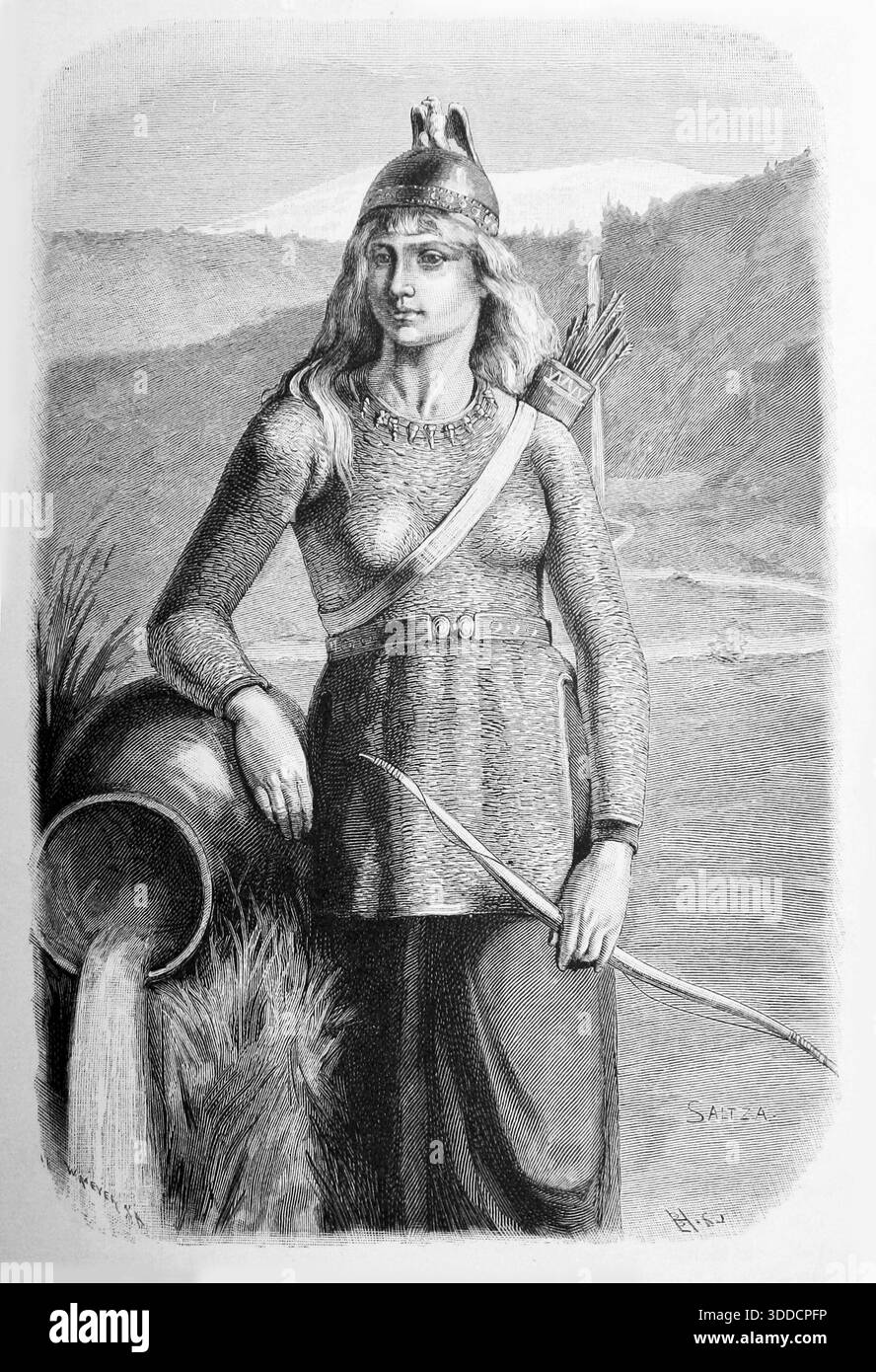 In Norse mythology, Skadi is a jotunn (giant) and goddess associated ...
