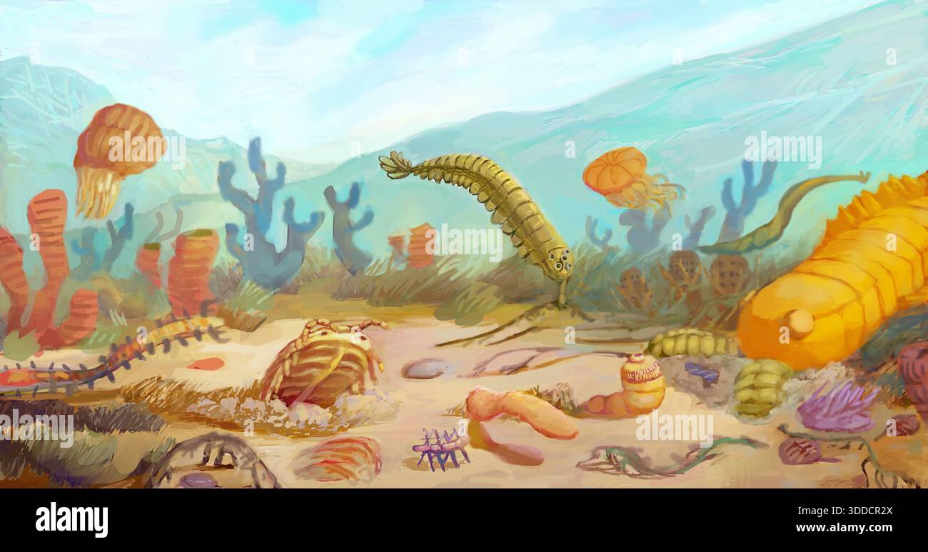 Middle cambrian burgess shale hi-res stock photography and images - Alamy